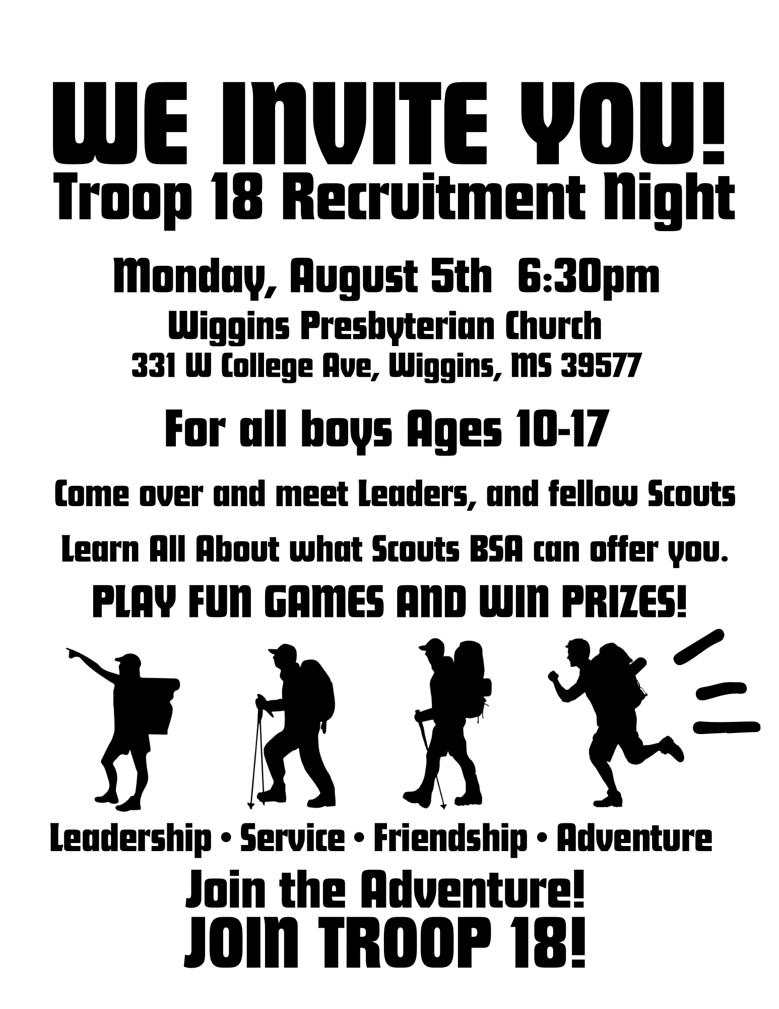 scoutTroop18.com – Boy Scout Troop 18 Wiggins, MS